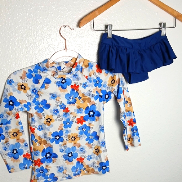 Floatimini | Swim | Floatimini Childrens Size 78 Rashguard Bathing Suit ...